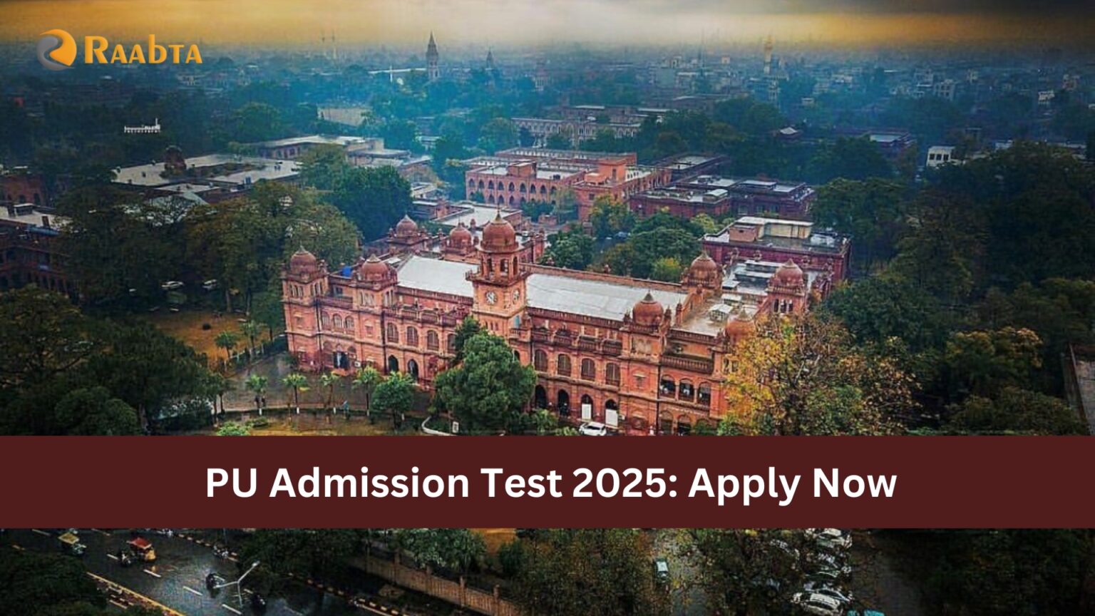 PU Admission Test 2025: Undergraduate Admissions at Punjab University ...